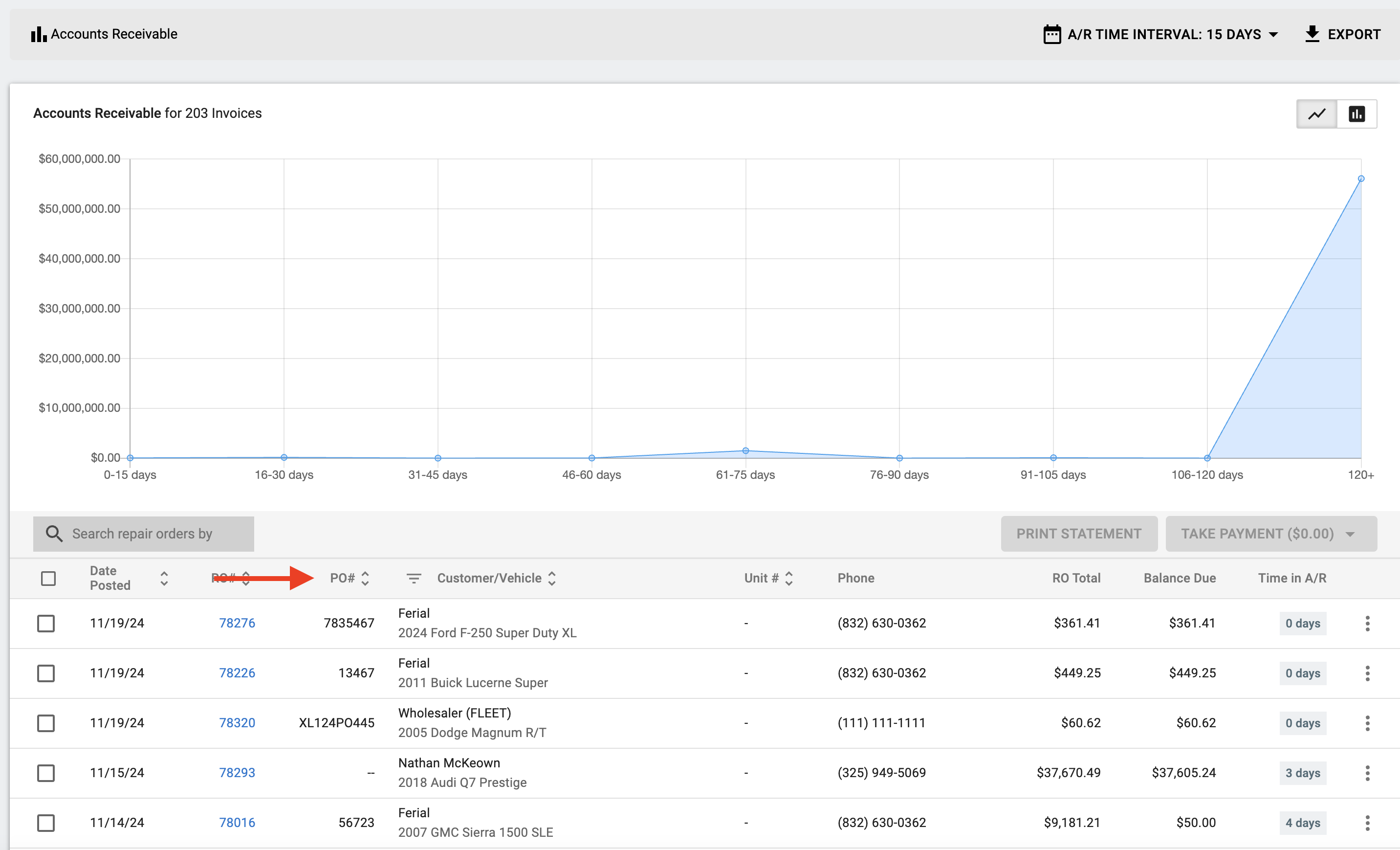 Adding Po For Fleet And Business Customers Tekmetric 9691