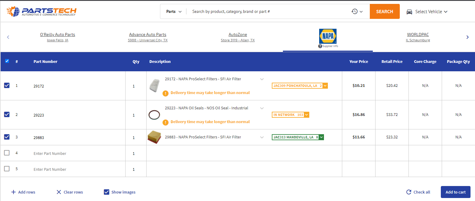 Inventory Orders – Tekmetric